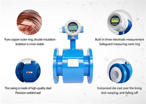 Battery Supplied Pharmaceutical Plant Electromagnetic Flow Meter