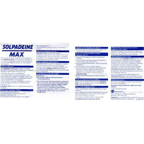 Solpadeine Max 30 Uk Buy Online