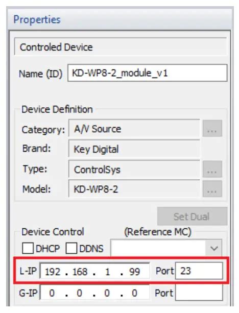 Compass Control Kd Wp8 2 Ip Module User Guide