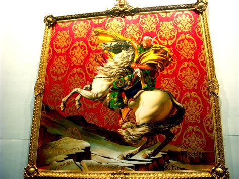 Napoleon Leading The Army Over The Alps By Kehinde Wiley Flickr