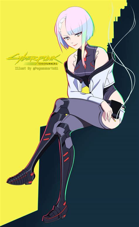 Cyberpunk Edgerunners Lucy By Pegasusarts On Deviantart