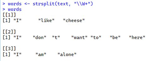 how to r count number of words in a string