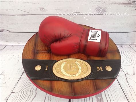 21 Boxing Theme Cakes Ideas Boxing Gloves Cake Themed Cakes Sport Cakes