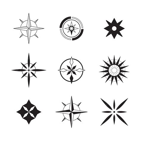 Simple Compass Rose