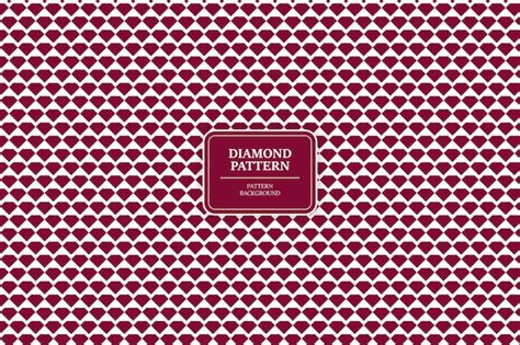 Premium Vector Diamond Shape Vector Pattern Design Background Template