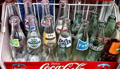 Los Refrescos De Vidrio Con Imágenes Refresco Botellas