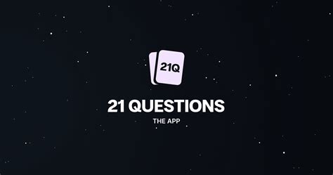 21 Questions App Couples Party And Deep Questions
