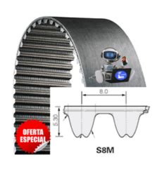 880 8m 30 Banda Marca Continental Paso 8m Diente Redondo Osuna Balero Distribuidor Industrial