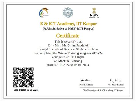 Srijan Panda On Linkedin Iitkanpur Machinelearning Gratitude Iitk