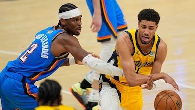 Tyrese Haliburtons Reaction To Shai Gilgeous Alexanders 26 Free