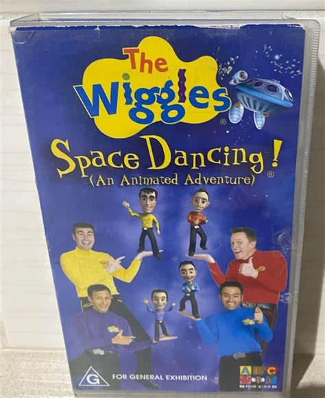 The Wiggles Space Dancing An Animated Adventure Vhs Original Wiggles