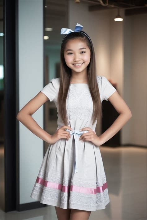 A Petite Asian Teenage Girl Wi Image Created By Mm Day Tensorart