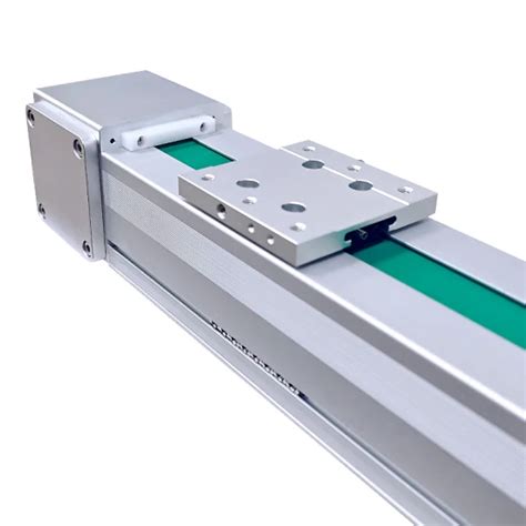 high speed belt driven linear motion guide rail system slider light