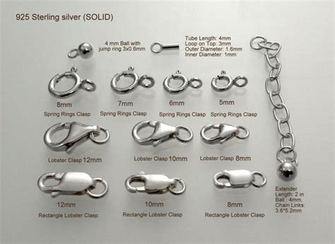 Types Of Clasps