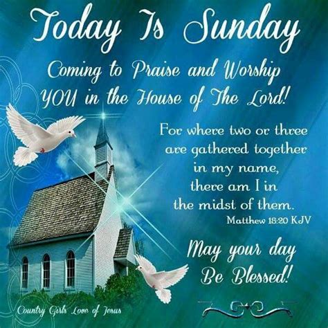 Sunday Blessings Praise And Worship
