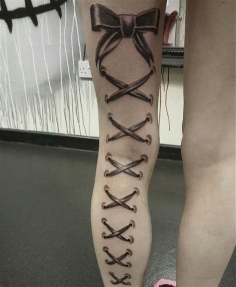 Pin By Angel On Quick Saves Bow Tattoo Tattoos Corset Tattoo