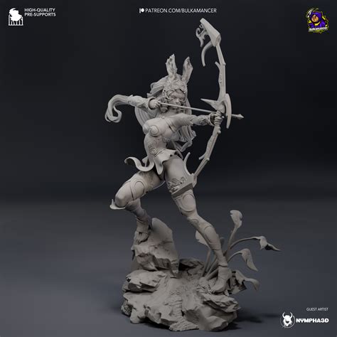 🏹 Fran Final Fantasy Xii 280mm・ 3d File For 3d Printing・cults