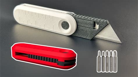 The Best 3d Printed Knife Ever Made With Assembly Instructions Youtube