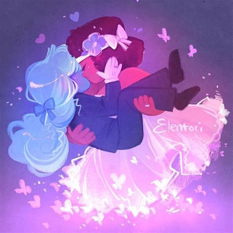 You Cant Stop The Rhythm Of Two Hearts In Love To Stay Stevenuniverse Ruby Sapphire Ga