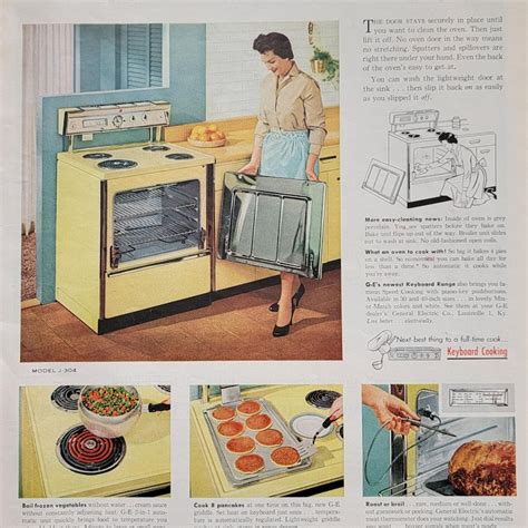 Vintage General Electric Stove Etsy