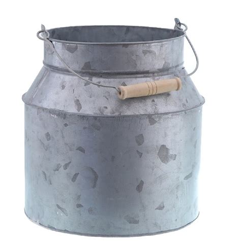 Linoows Pflanzkübel Pflanztopf Milchkanne Pflanzen Eimer Garten Gefäß