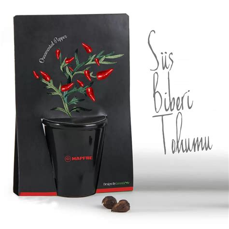 Chili Biber Dikim Kiti Sürdürülebilir Promosyon Ürünleri