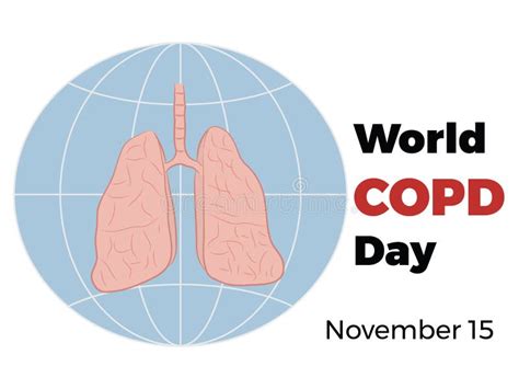 Wereldcopd Dag Dag Van De Wereld De Chronische Obstructieve Longziekte