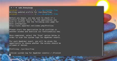 Настройка Apparmor в Ubuntu Losst