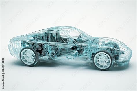 Explore A Cars Internal Structure Chassis Engine And Components In