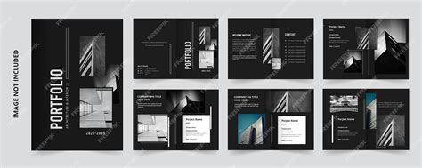 Premium Vector Portfolio Design Architecture Portfolio Interior Portfolio Design Vector