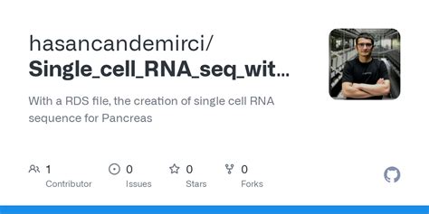 Github Hasancandemircisinglecellrnaseqwithrdsfile With A Rds