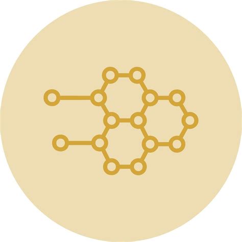 Molecular Structure Vector Icon Design 20852685 Vector Art At Vecteezy