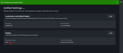 How To Enable Dark Mode In The Aws Console Cloudkatha