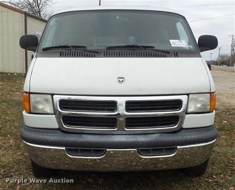 1999 Dodge Ram Wagon B3500 Maxi Van In Potosi Mo Item Db6256 Sold