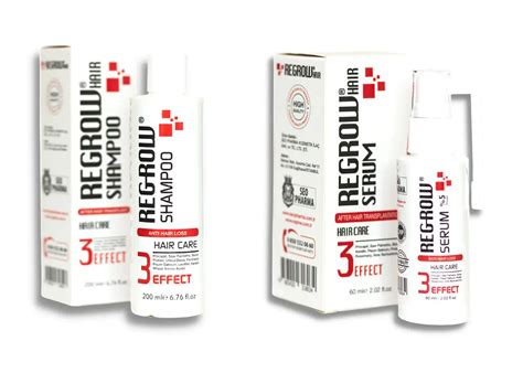 Regrow Shampoo And Regrow Serum