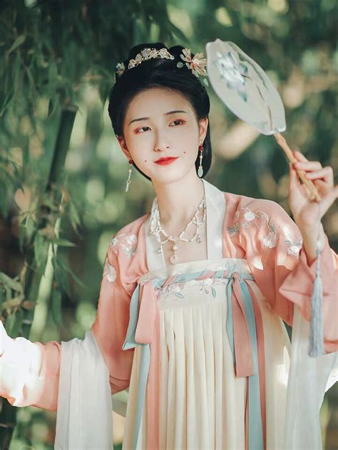 唐制 齐胸襦裙 高清图片，堆糖，美图壁纸兴趣社区