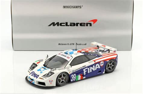 118 Minichamps Mclaren F1 Gtr Fina Piquet Cecotto Sullivan 1996