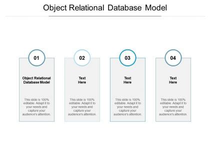 Object Model Relational Model PowerPoint Presentation And Slides SlideTeam