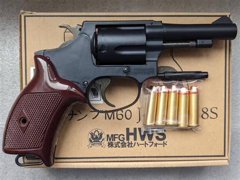 Yahooオークション Hws ハートフォード ニューナンブ M60 77mm銃身