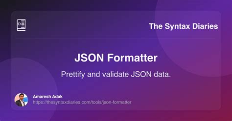 Free Online Json Formatter And Validator Beautify Minify And Validate Json Instantly