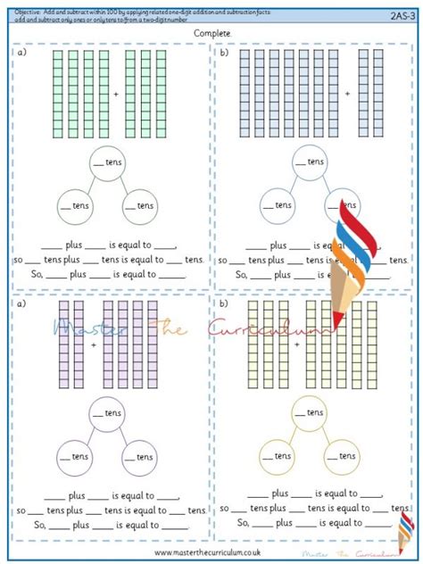 Add And Subtract Across 10 2 Master The Curriculum