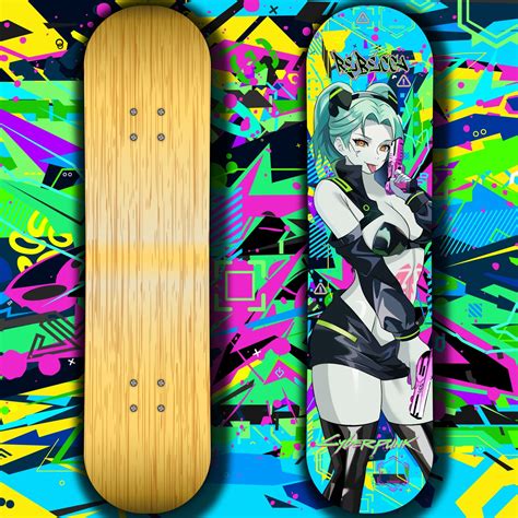 Anime Waifu Skate Deck Rebecca V2 Low Standards Co
