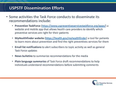 Understanding How The Us Preventive Services Task Force Uspstf