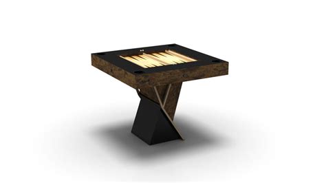 Luxury Macan Chess Backgammon Card Table