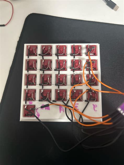 I M Building A Keyboard Matrix With A Micro Controller And I M Getting Really Inconsistent