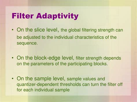 Ppt Adaptive Deblocking Filter In H 264 Powerpoint Presentation Free Download Id 4746890