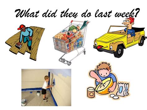 Simple Past Tense Fun Activities Ppt