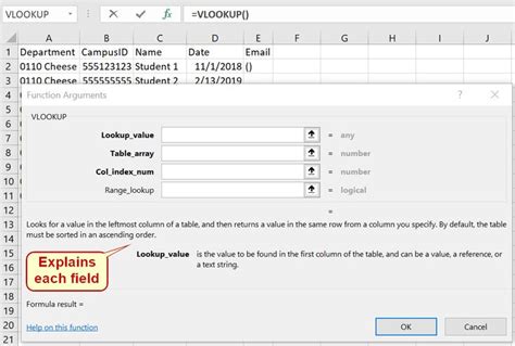Wizard Vlookup Excel Excel Formula Workbook