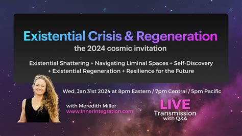 Existential Crisis And Regeneration