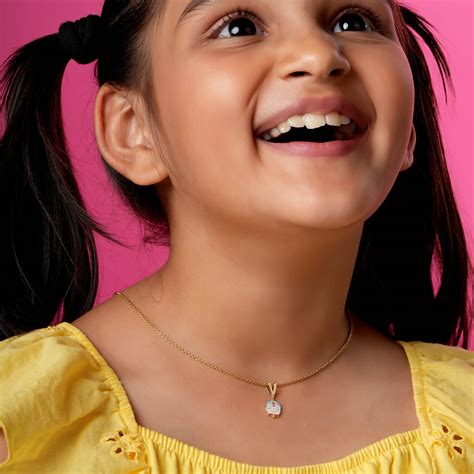 Buy Doraemon Alphabet V Gold Pendant Online Caratlane